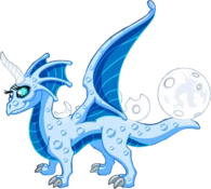 Blue Moon Dragon | DragonVale Fanlore Wiki | Fandom