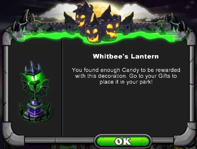 Whitbee's Lantern | DragonVale Wiki | Fandom