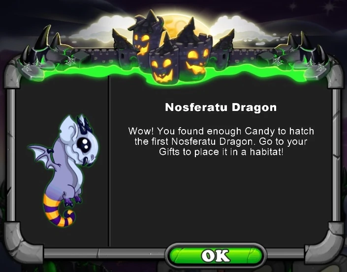 Nosferatu Dragon | DragonVale Wiki | Fandom