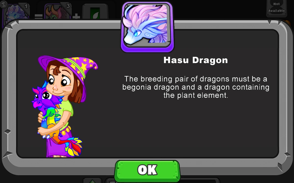 Hasu Dragon | DragonVale Wiki | Fandom