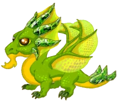 Peridot Dragon | DragonVale Wiki | Fandom