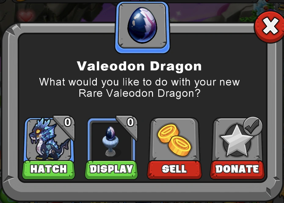 Valeodon Dragon | DragonVale Wiki | Fandom