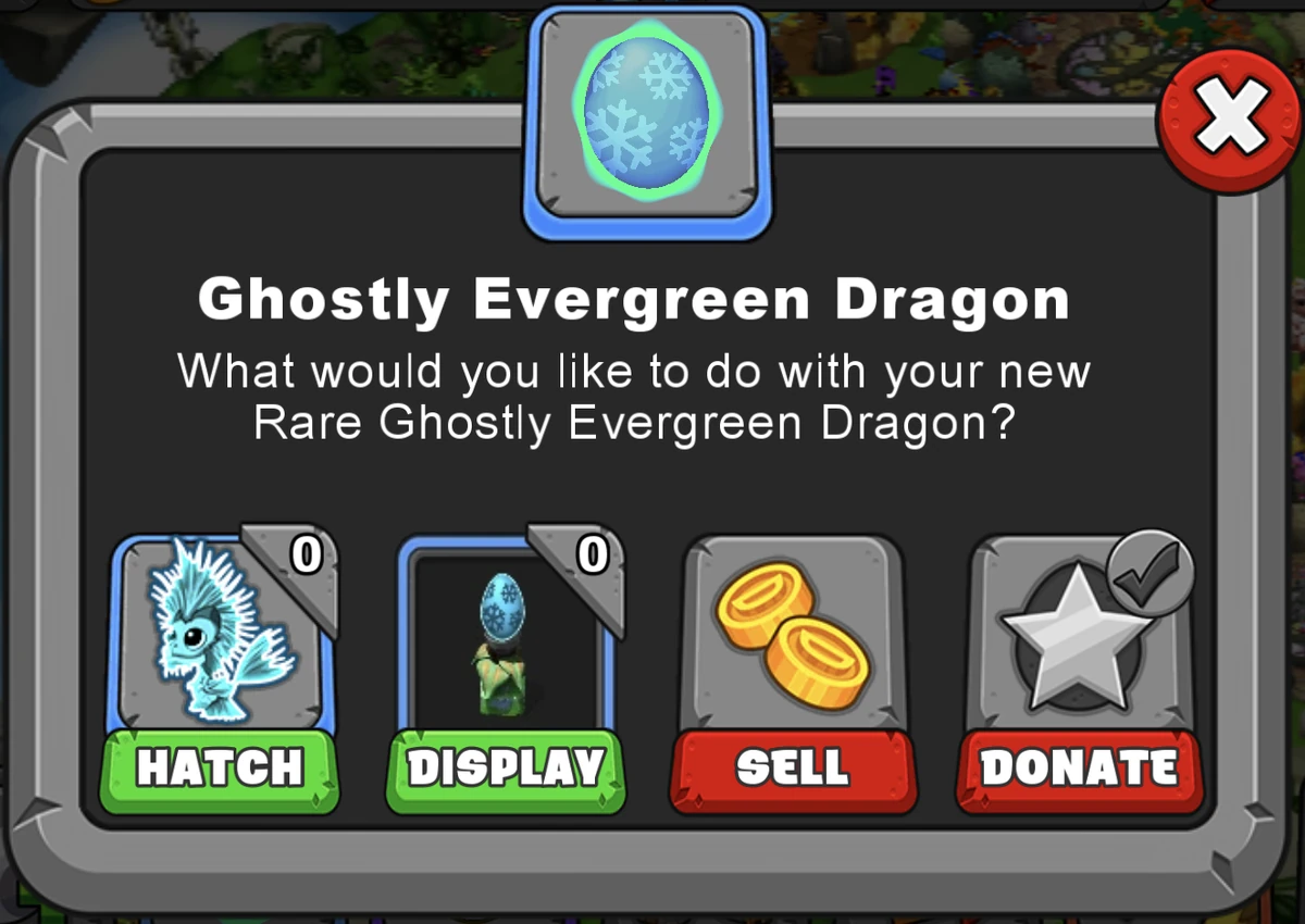 Ghostly Evergreen Dragon | DragonVale Wiki | Fandom