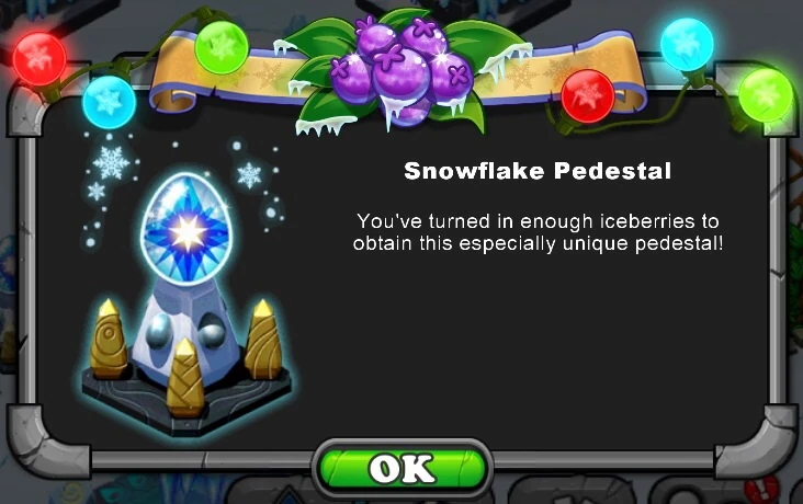 Snowflake Pedestal | DragonVale Wiki | Fandom