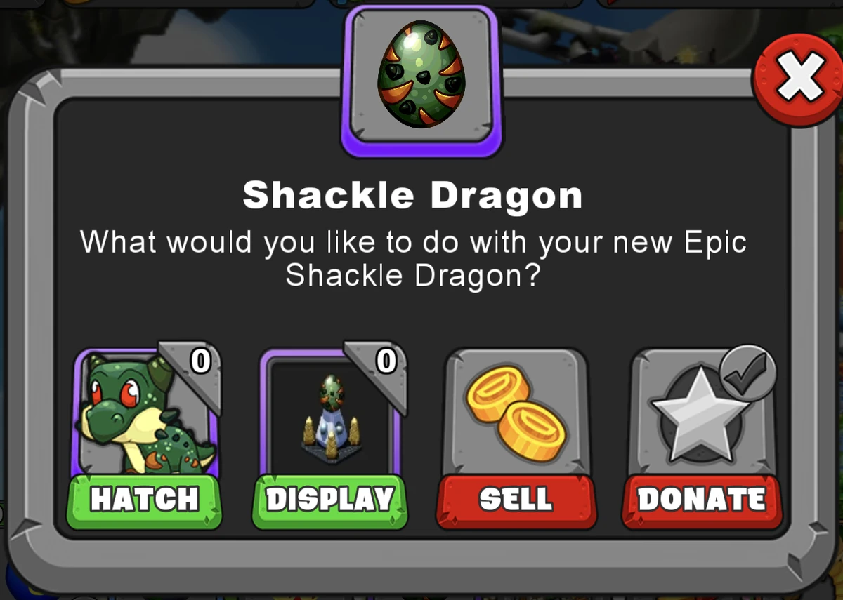 Shackle Dragon | DragonVale Wiki | Fandom