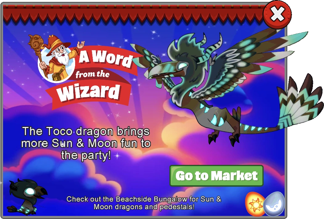 Toco Dragon | DragonVale Wiki | Fandom