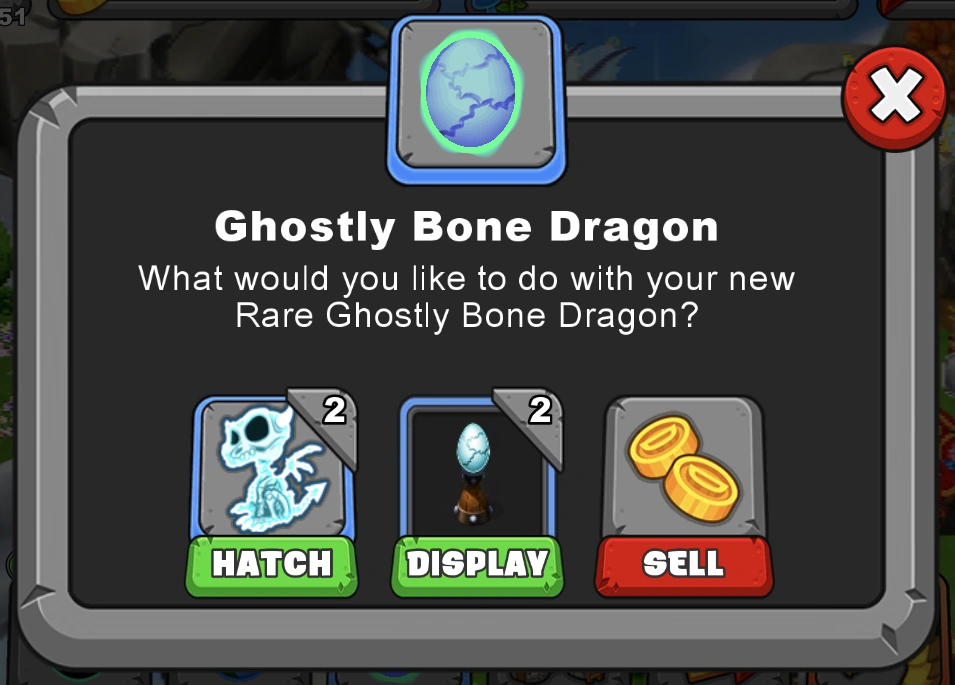 Bone Dragon Dragonvale