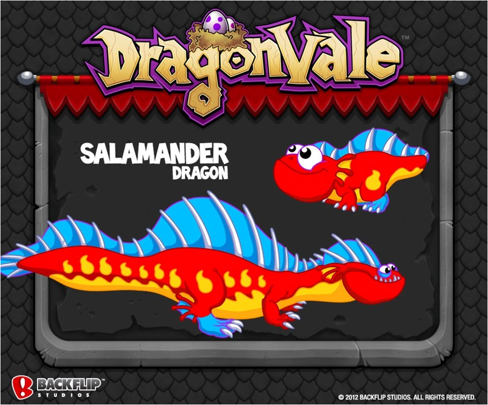 Salamander Dragon | DragonVale Wiki | Fandom