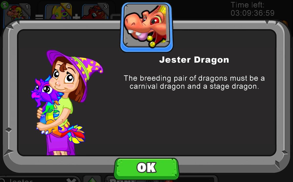 Jester Dragon | DragonVale Wiki | Fandom