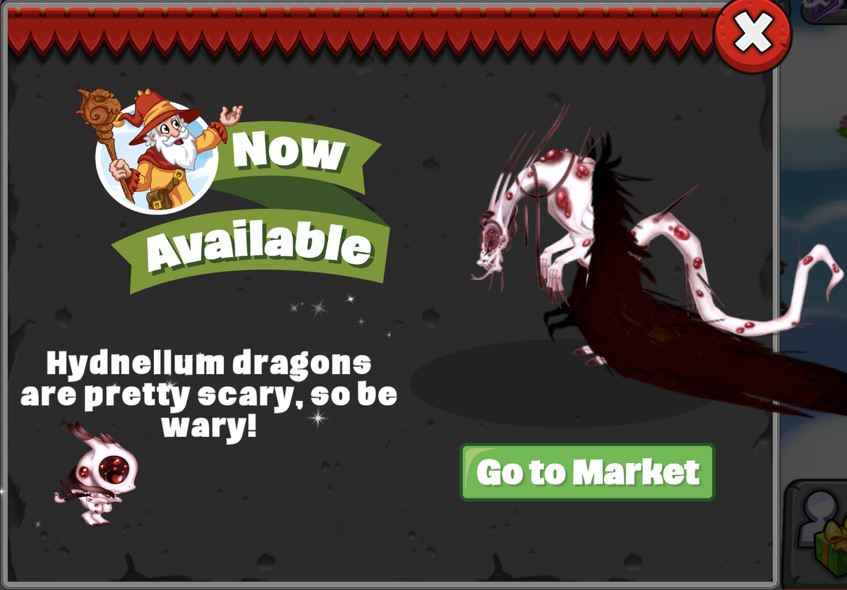 Hydnellum Dragon | DragonVale Wiki | Fandom