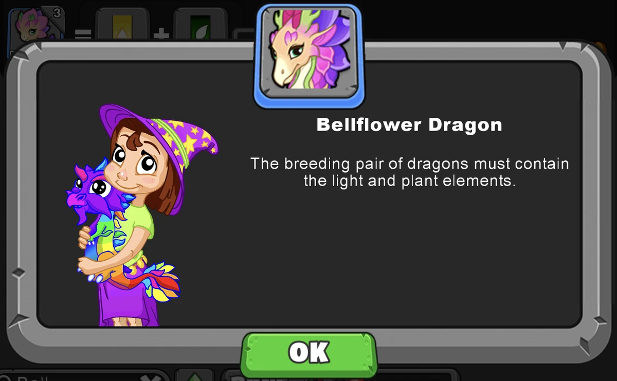 Bellflower Dragon | DragonVale Wiki | Fandom