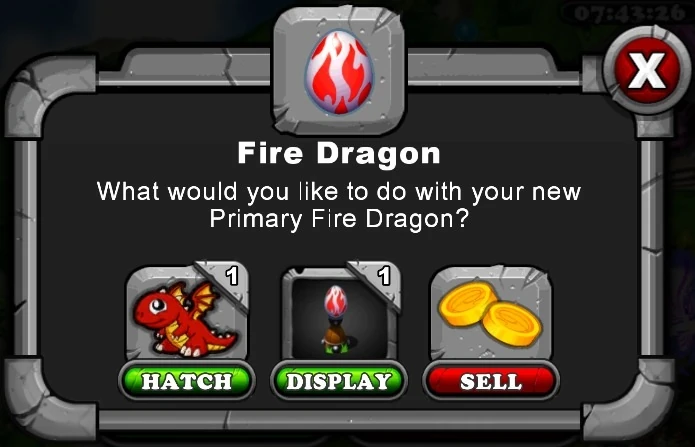 Baby Fire Dragon Dragonvale