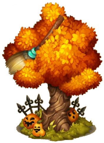 Broom-Eating Tree | DragonVale Wiki | Fandom