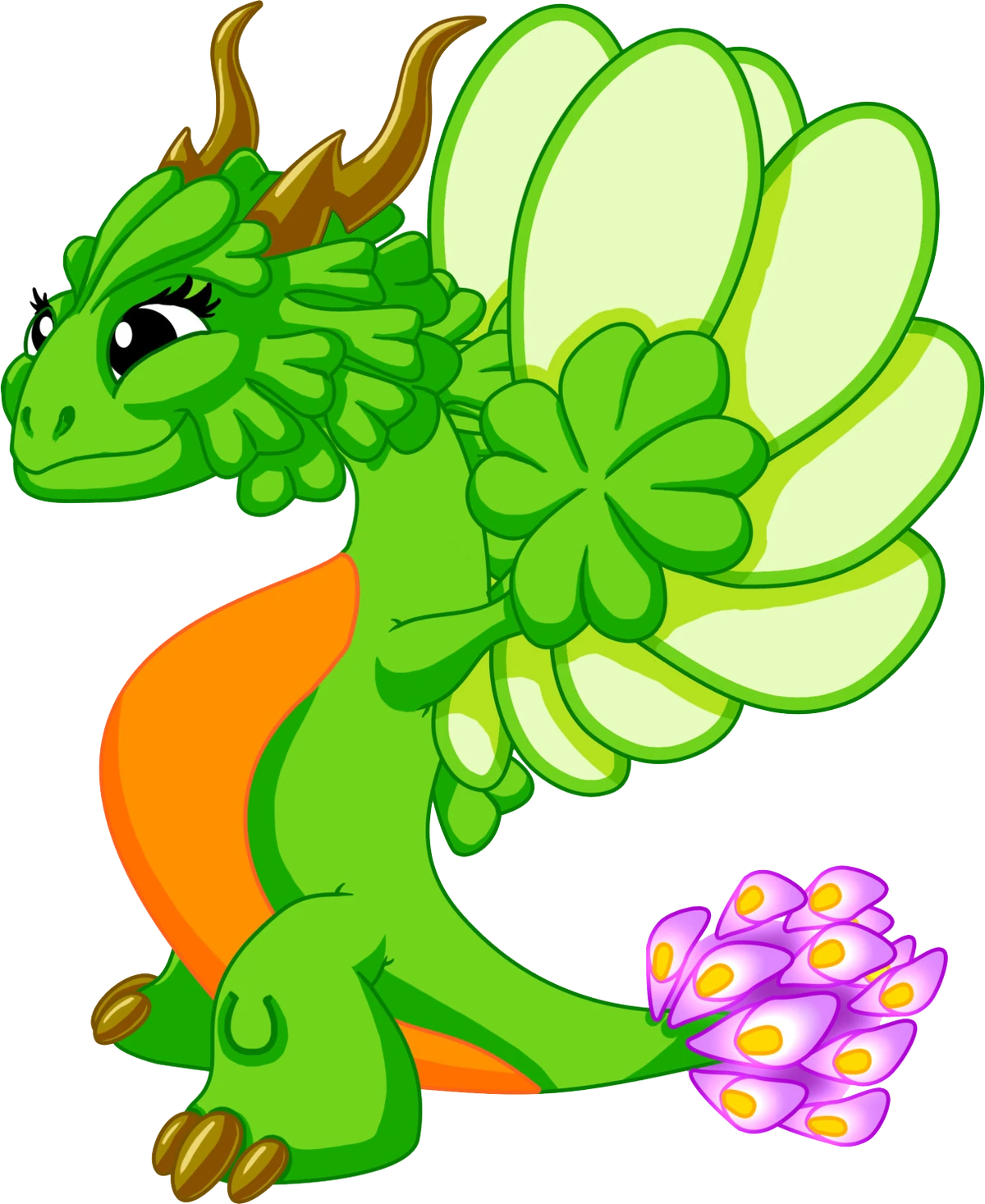 Clover Dragon | DragonVale Wiki | Fandom