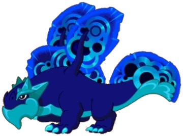 Blauwe Vuurdraak Dragonvale Ei