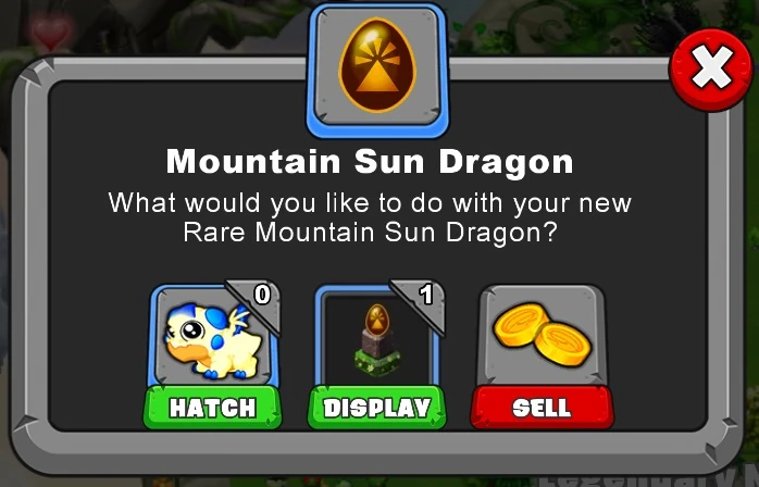Sun Dragon Dragonvale