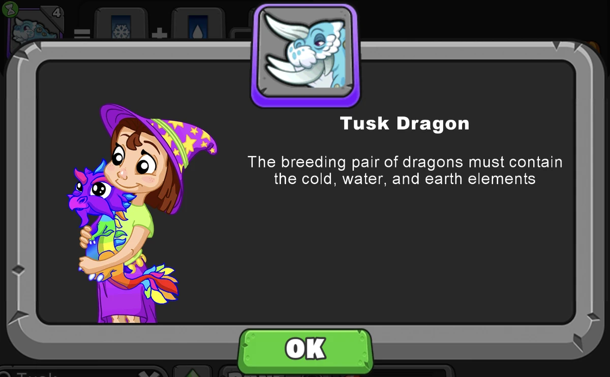 Tusk Dragon | DragonVale Wiki | Fandom