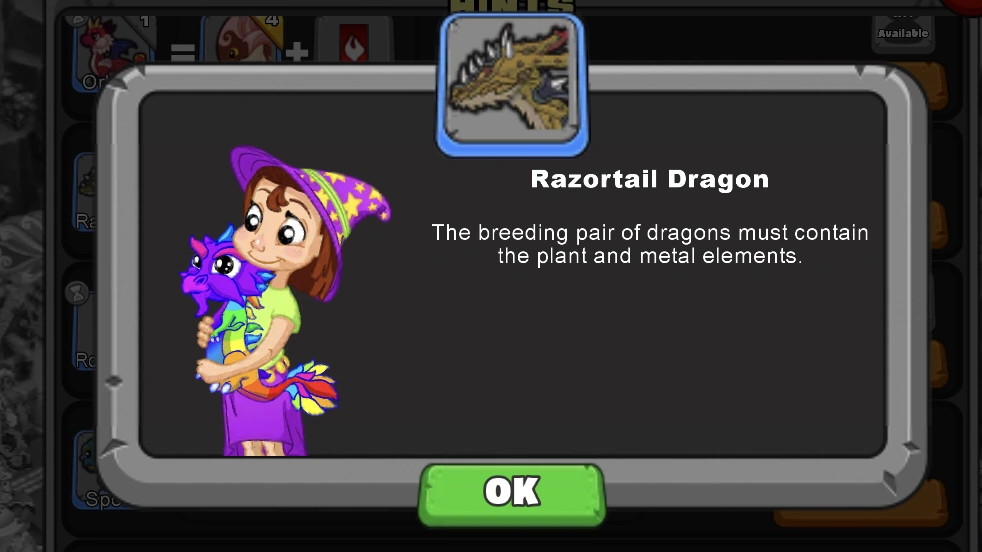 Razortail Dragon | DragonVale Wiki | Fandom