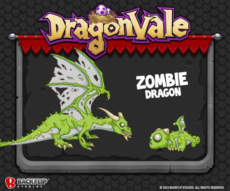 Zombie Dragon | DragonVale Wiki | Fandom