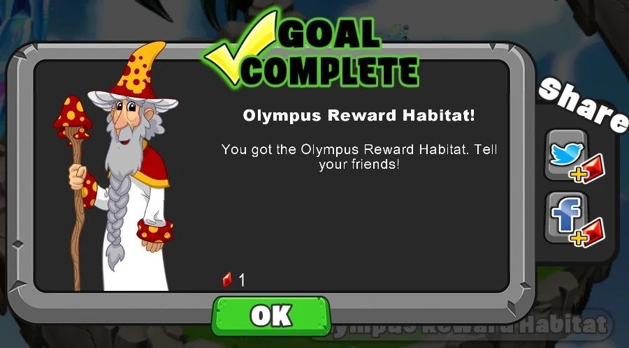 Olympus Reward Habitat | DragonVale Wiki | Fandom