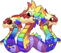 Triple Rainbow Dragon | DragonVale Wiki | Fandom