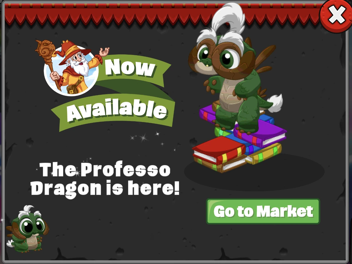 Professo Dragon | DragonVale Wiki | Fandom