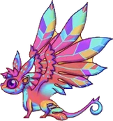 Glasswing Dragon | DragonVale Wiki | Fandom