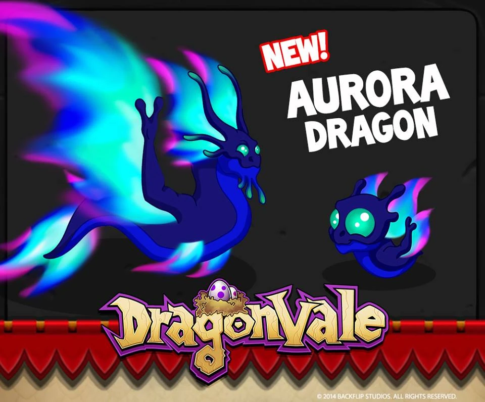 Aurora Dragon | DragonVale Wiki | Fandom
