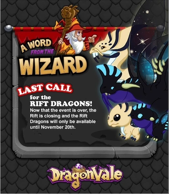 Dark Rift Dragon | DragonVale Wiki | Fandom