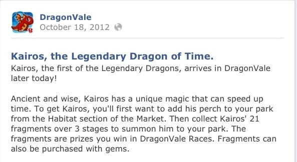 Kairos | DragonVale Wiki | Fandom