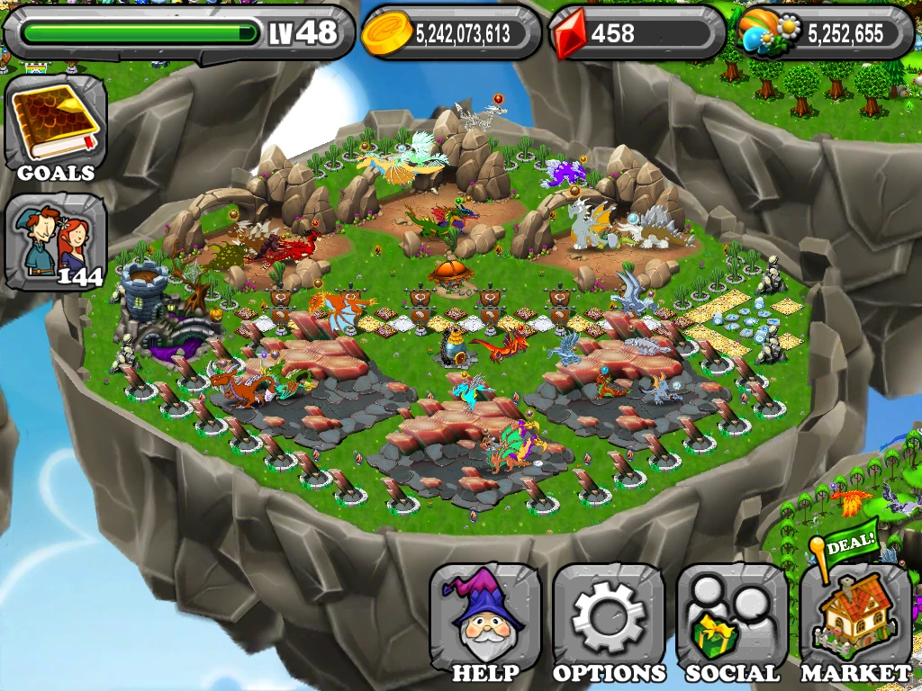 Dragon Vale Park Ideas