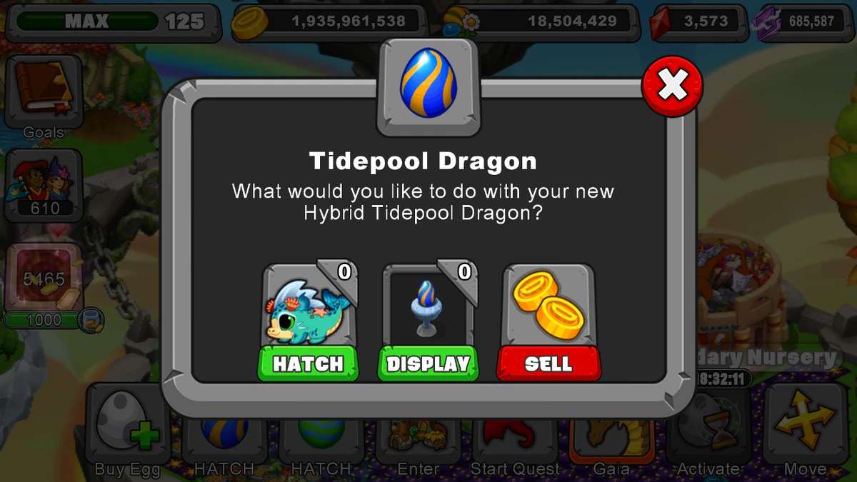 Tidepool Dragon | DragonVale Wiki | Fandom