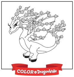 dragonvale elder dragons coloring pages