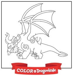 dragonvale elder dragons coloring pages