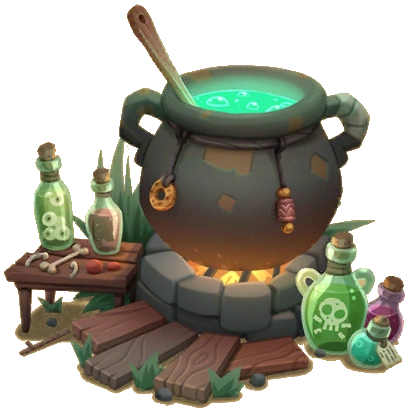 Witch's Cauldron | DragonVale Wiki | Fandom