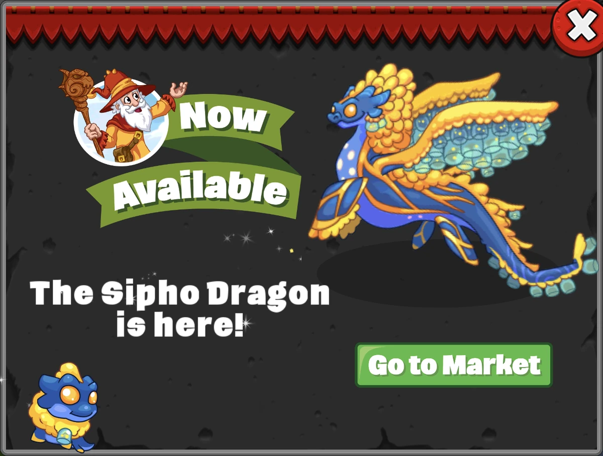 Sipho Dragon | DragonVale Wiki | Fandom