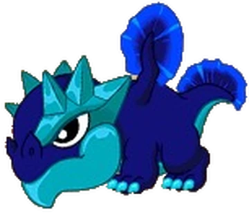Blauwe Vuurdraak Dragonvale Ei