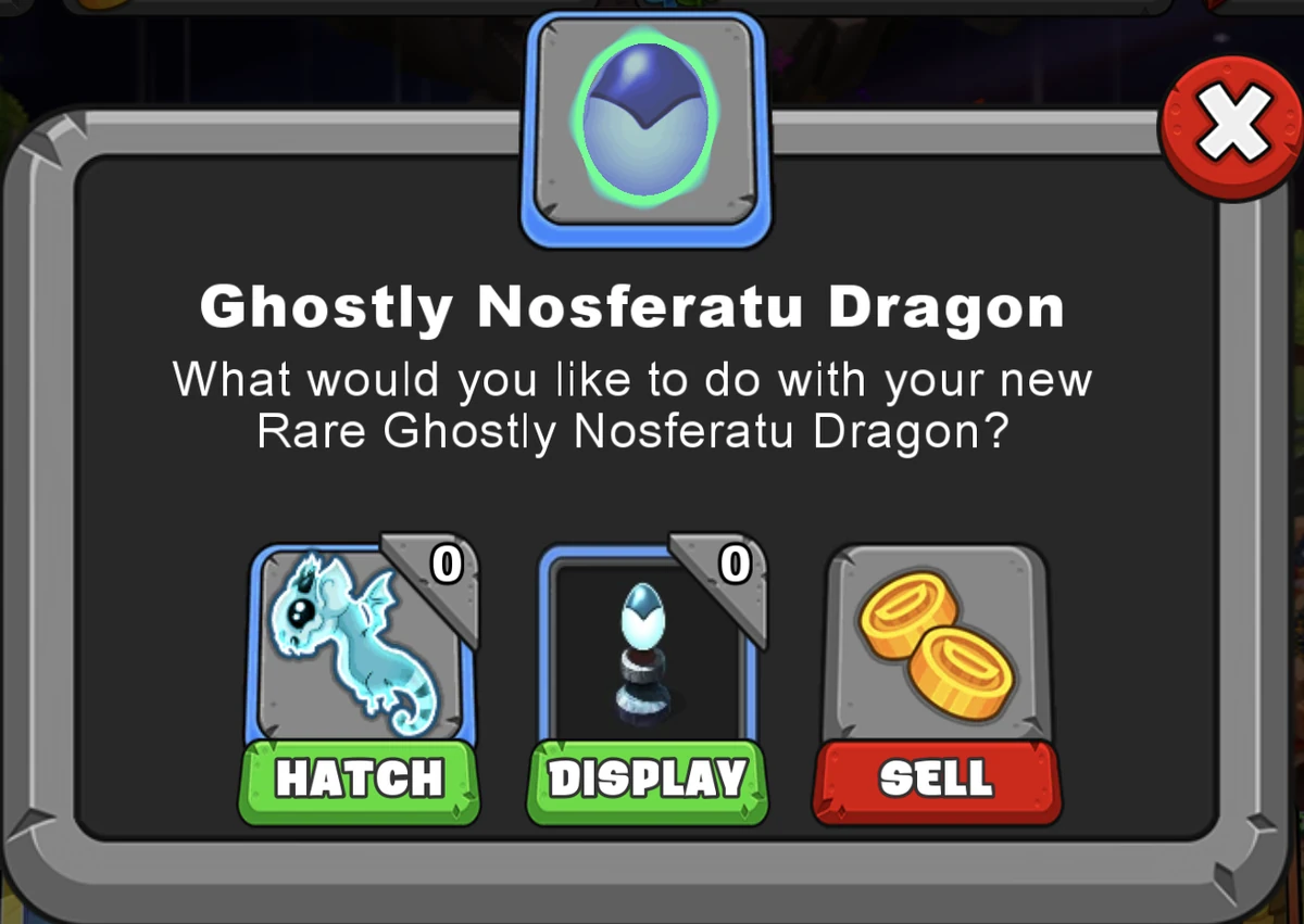 Ghostly Nosferatu Dragon | DragonVale Wiki | Fandom