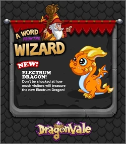 Electrum Dragon Dragonvale