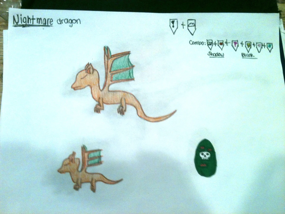 Nightmare Dragon | DragonVale Fanon Wiki | Fandom