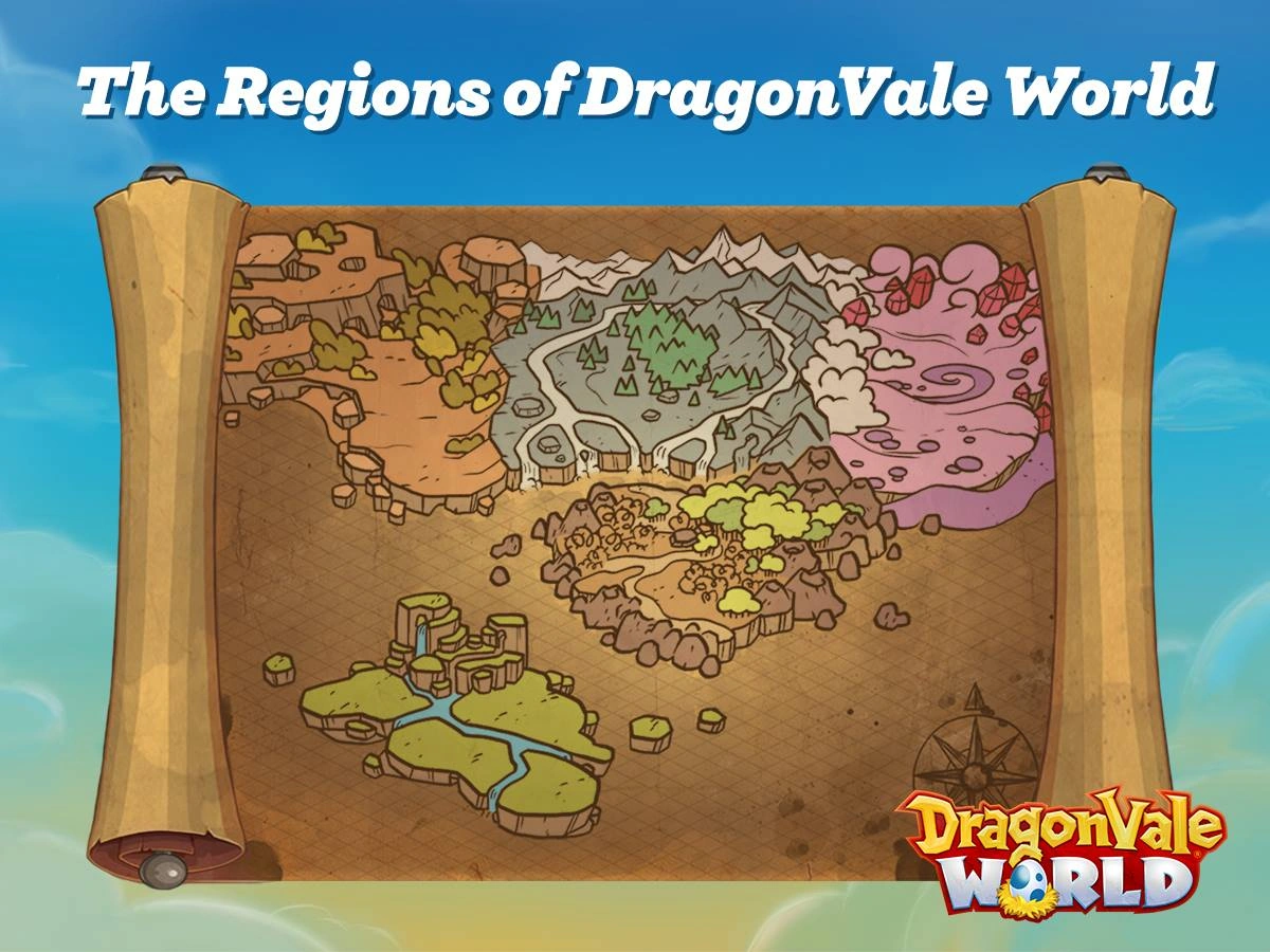 DVW Social Media:World Regions | DragonVale World Wiki | Fandom