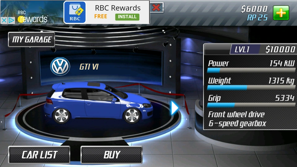 VW GTI VI | Drag Racing Guide Wiki | Fandom