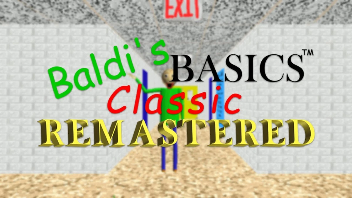Baldi's Schoolhouse - Baldi's Basics Classic Remastered | DrakaBlooder ...