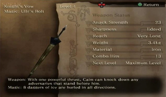 Knight's Vow | Drakengard Wiki | Fandom