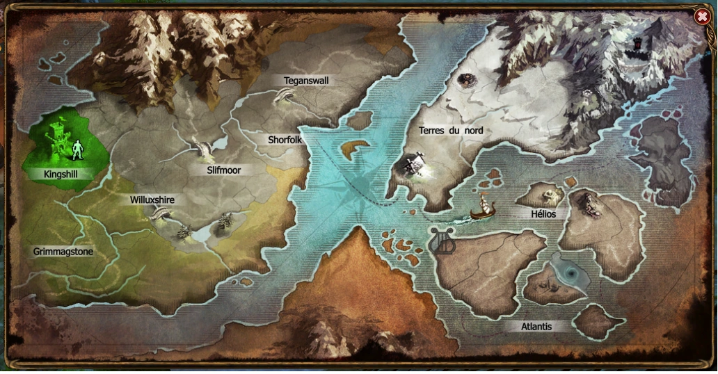 Géographie de Duria | Wiki Drakensang Online Awesome | Fandom