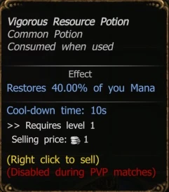 Vigorous Resource Potion | Drakensang Online Wiki | Fandom