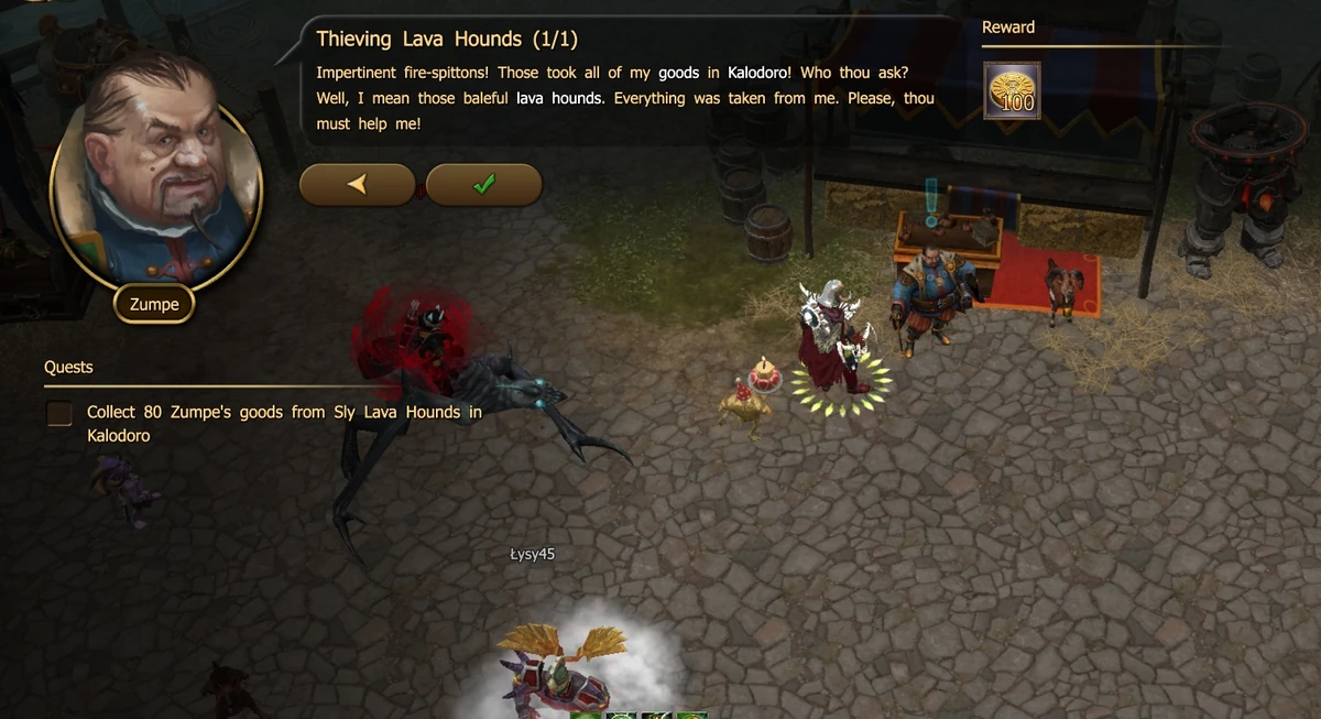 Thieving Lava Hounds | Drakensang Online Wiki | Fandom