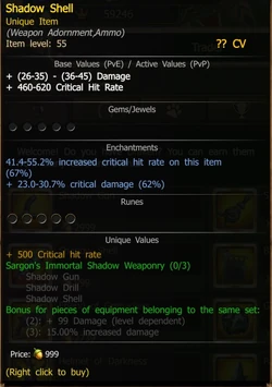 Shadow Shell | Drakensang Online Wiki | Fandom