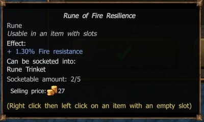 Rune of Fire Resilience | Drakensang Online Wiki | Fandom