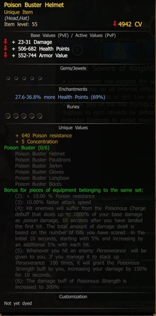 Poison Buster Helmet | Drakensang Online Wiki | Fandom
